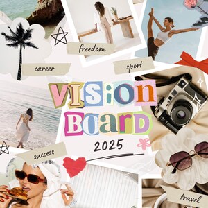 Vision Board 2025 - Etsy