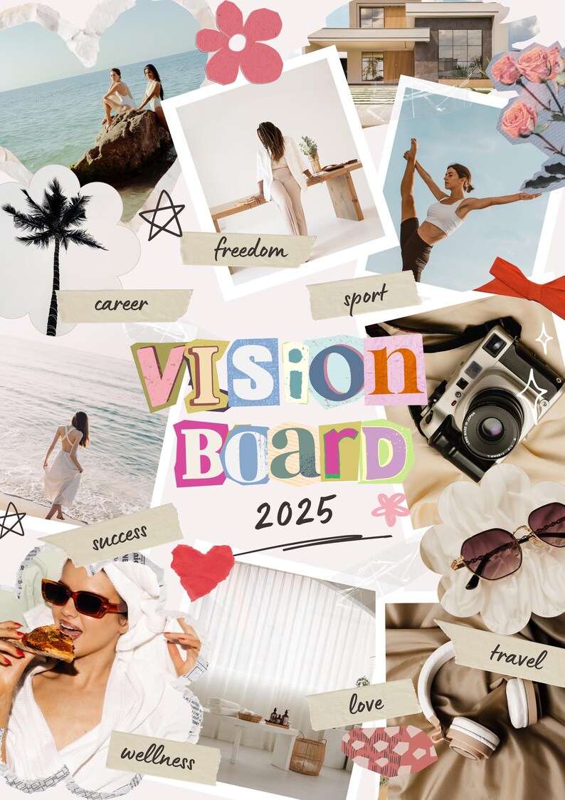 Vision Board 2025 - Etsy