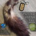 Spotted Hyena Tail Keychain - Realistic Animal Faux Fur - Spirituality ...