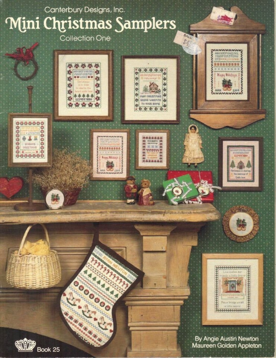 Mini Christmas Samplers Collection One Canterbury Designs - Etsy