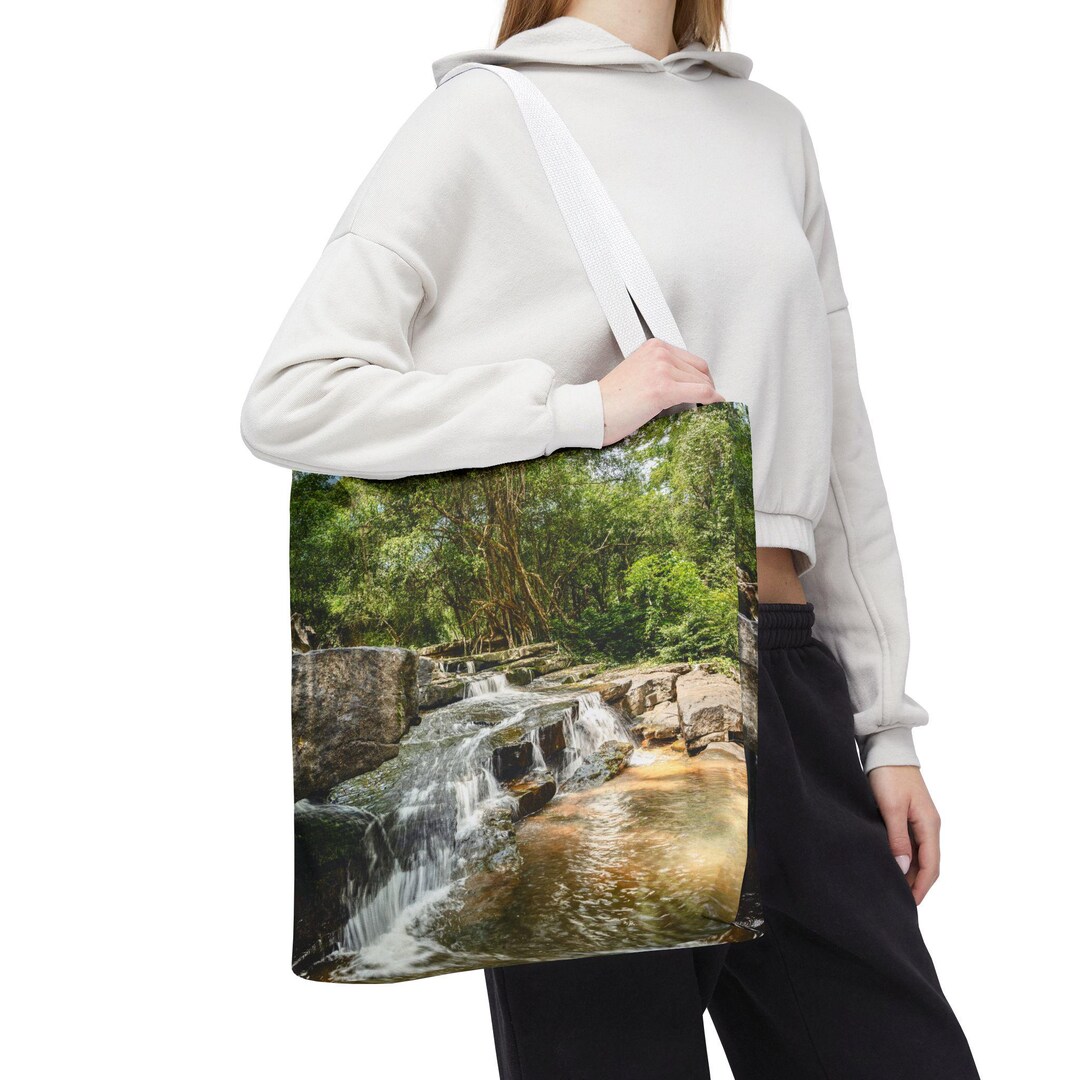 Waterfall Tote Bag | Design Baggage, Grocery Bag, Shopping, Utility ...