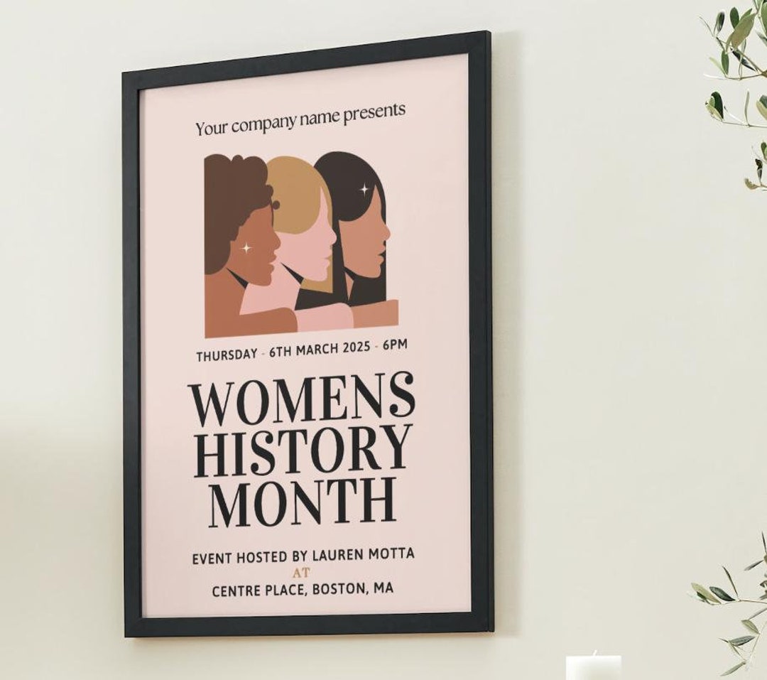 Women’s History Month Poster - Inspiring Design for Instagram Stories ...
