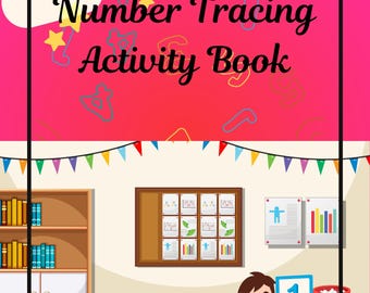 Tracing Activity Book for Kids (12 Pages) - Etsy