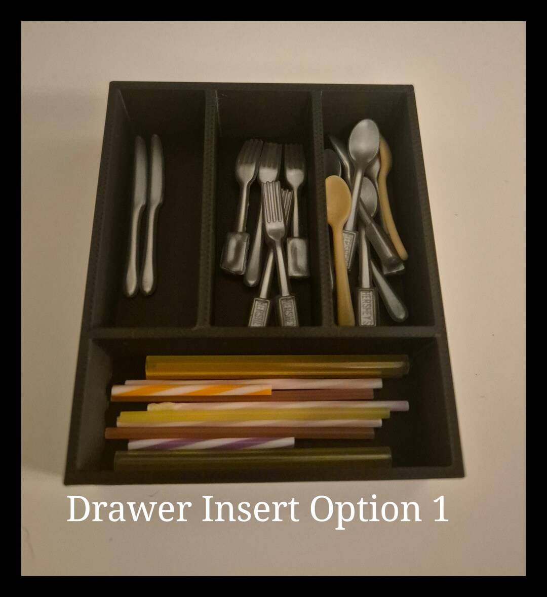Custom 3D Printed Miniature Drawer Insert for Kitchen - Miniverse ...