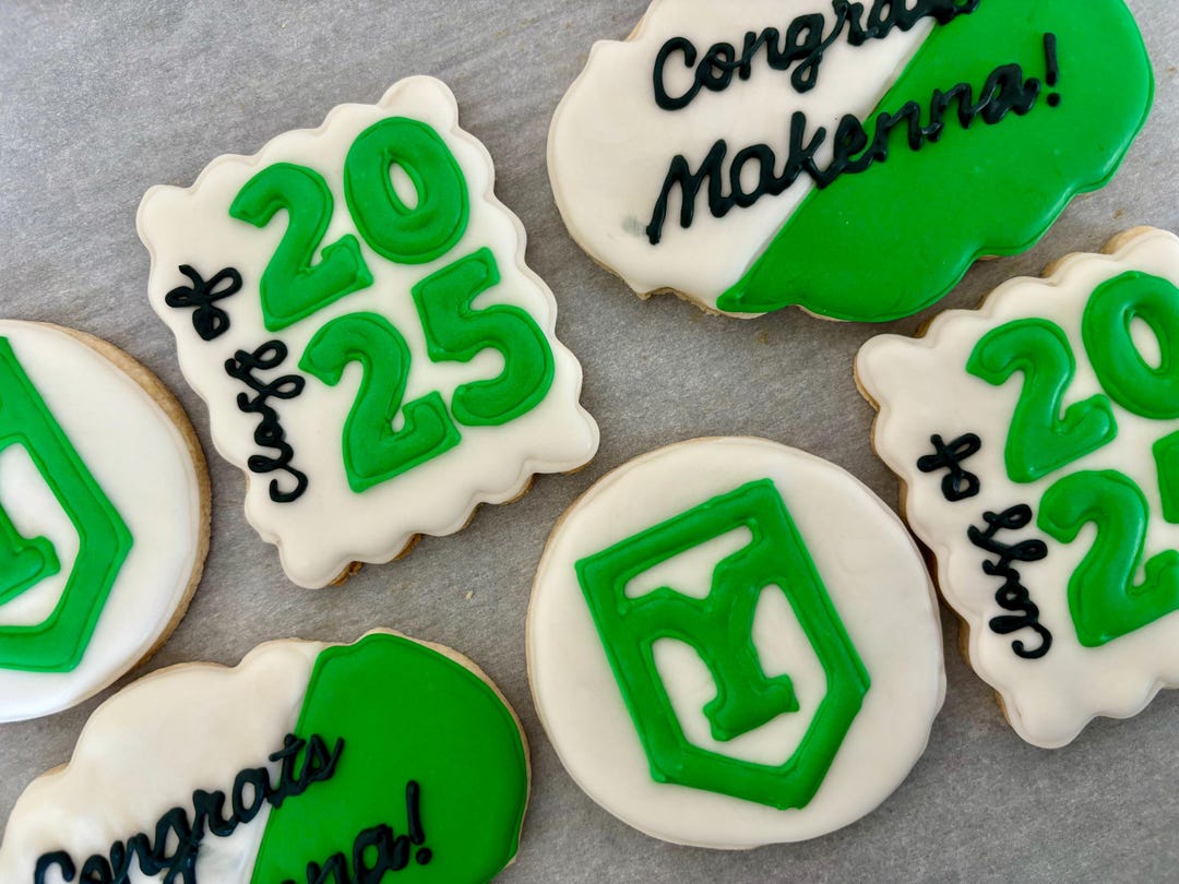 Custom Graduation Sugar Cookies - Etsy