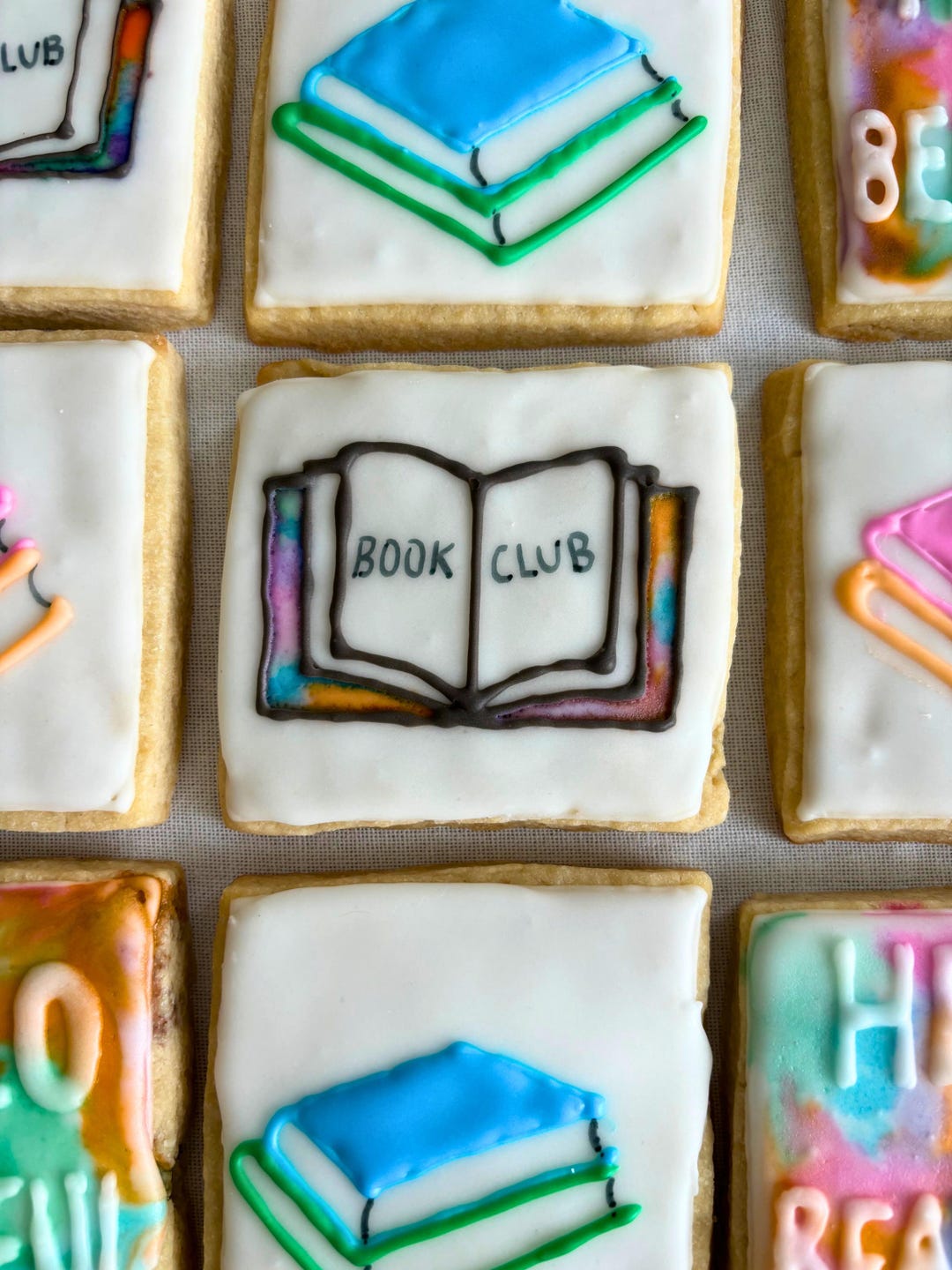 Custom Book Club Cookies - Etsy