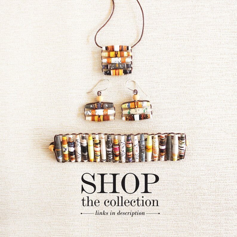 Food Magazine Bracelet • Creative Recycled Product • Chef Gift • Funky ...