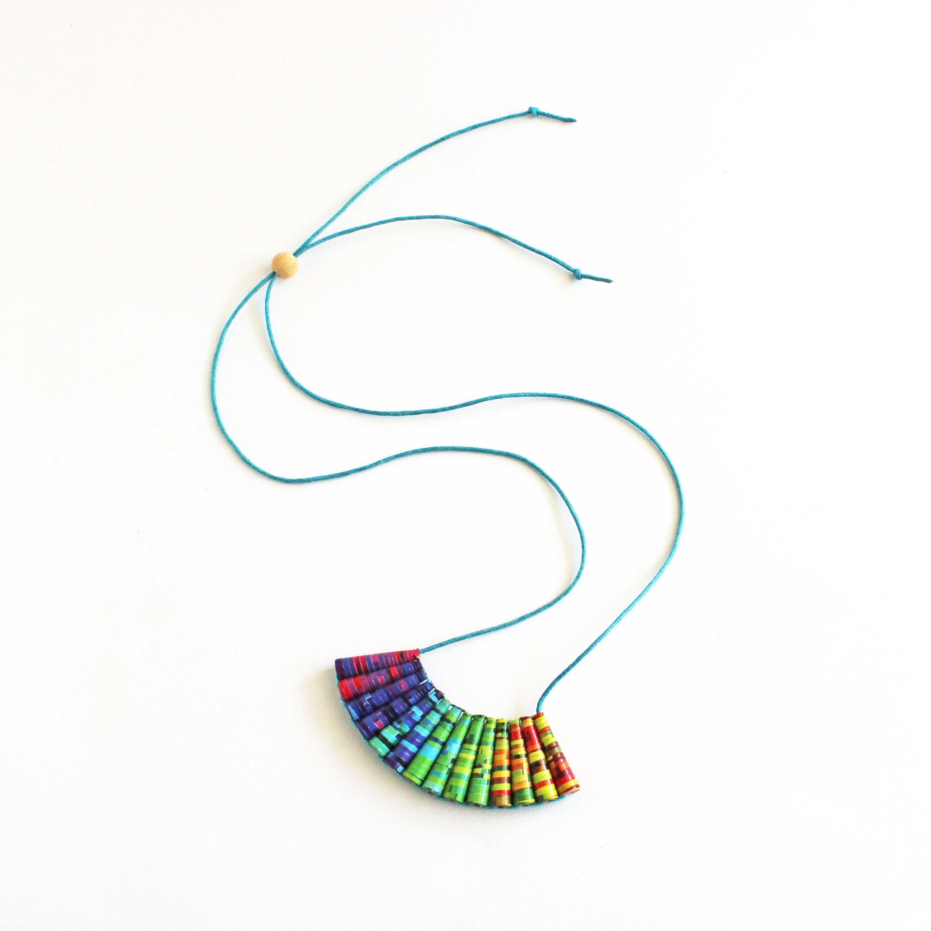Sunny Rainbow Necklace Colorful Spring Necklace Gay Pride LGBT Jewelry ...
