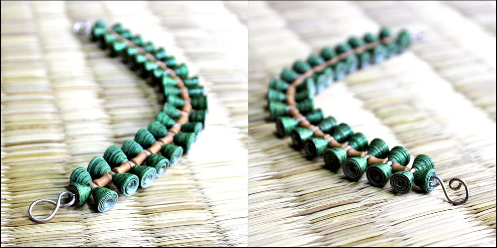 Tropical Fern Bracelet Spring Bracelet Green Leaf Bracelet Nature ...