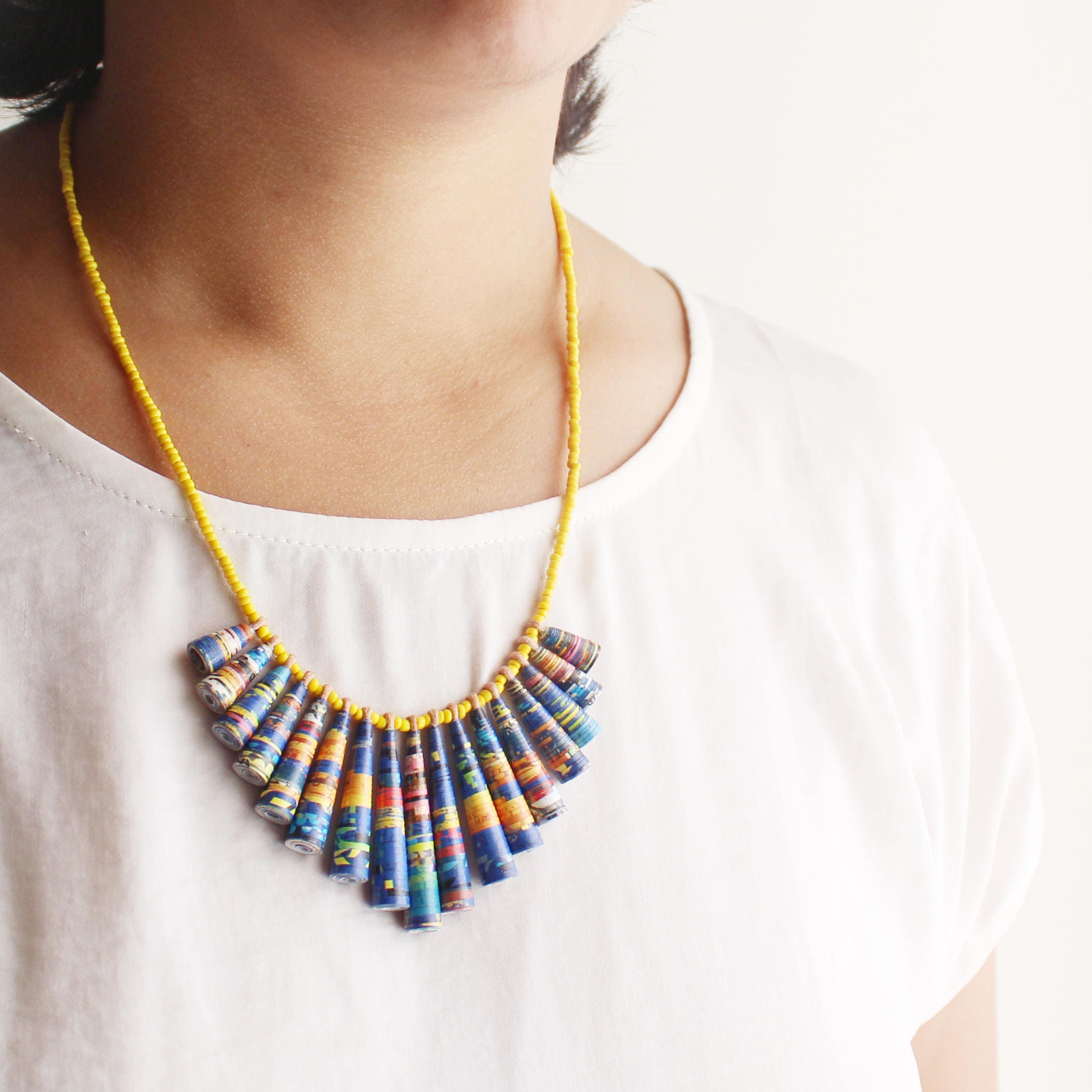 Sunday Comics Necklace Funny Gift for Friend Upcycled Jewelry Quirky ...