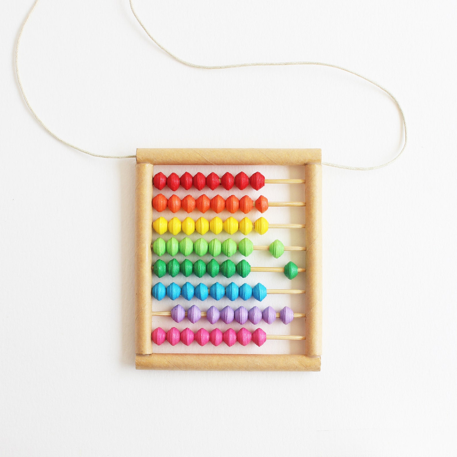 Jumbo Abacus Necklace Quirky Gift Math Jewelry Creative Gift Colorful ...