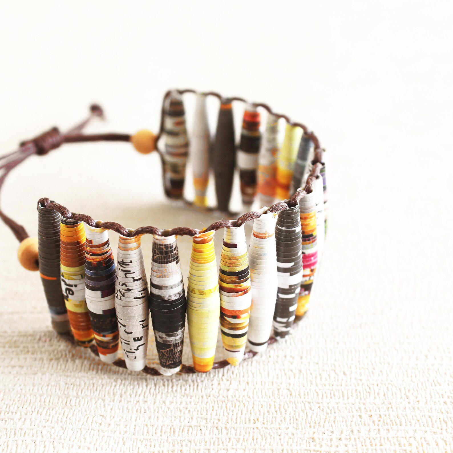 Food Magazine Bracelet Creative Recycled Product Chef Gift | Etsy