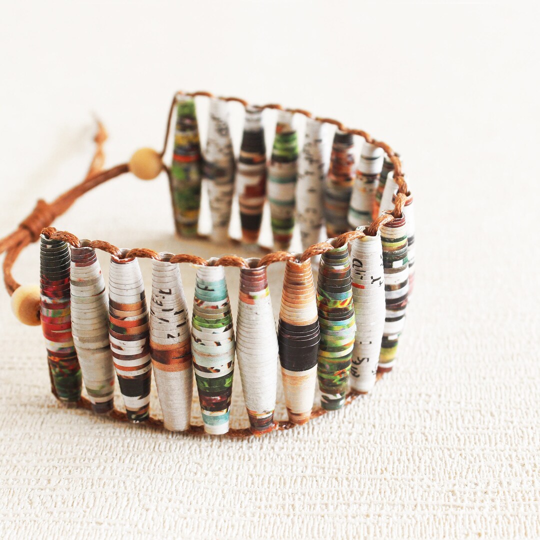 Garden Magazine Bracelet • Eco Jewelry • Gardener Gift • Earthy ...