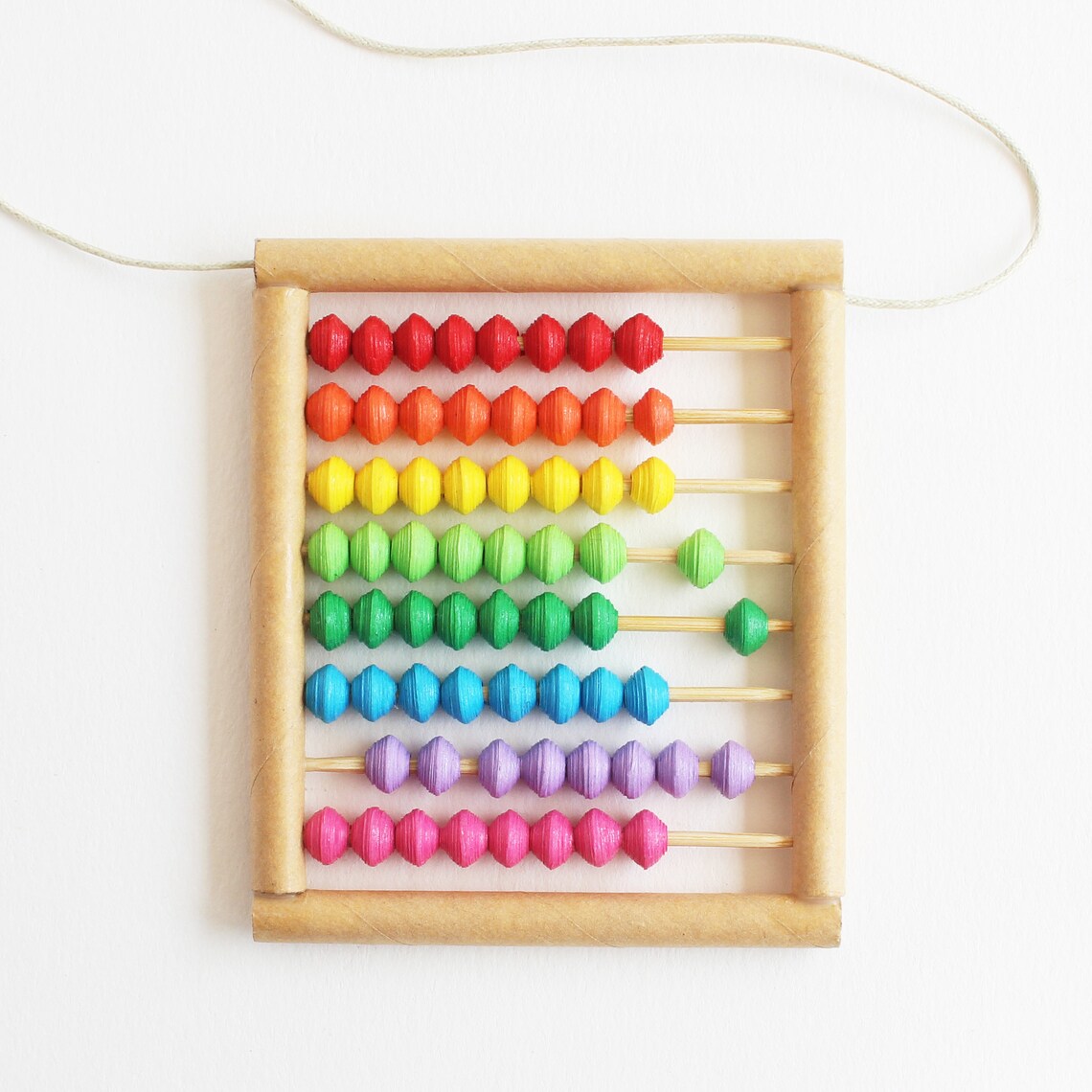 Jumbo Abacus Necklace Quirky Gift Math Jewelry Creative Gift Colorful ...