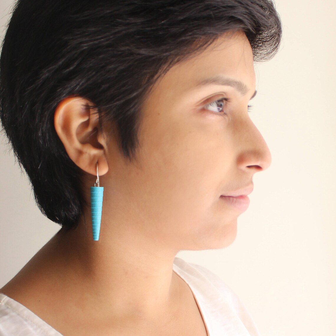 Solid Color Earrings Colorful Earrings Bridesmaid Gift - Etsy