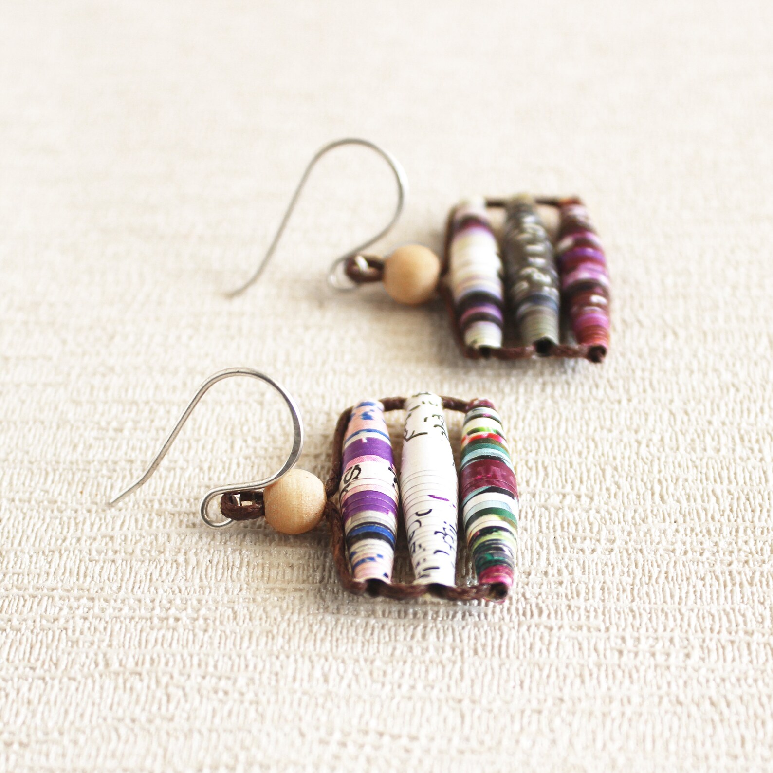 Science Magazine Earrings • Science Gift for Her • Nerd Jewelry ...