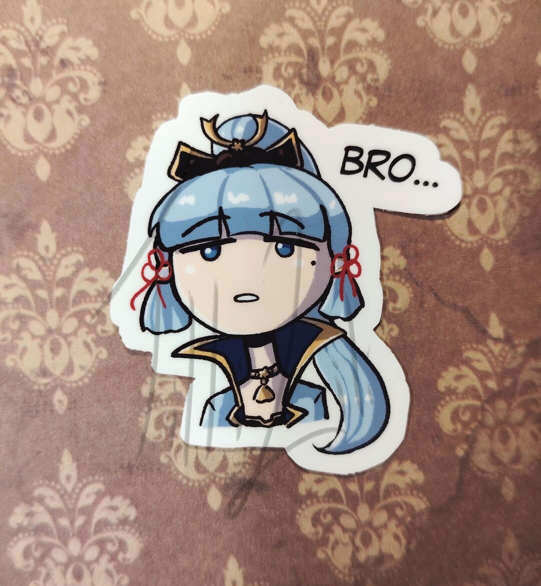 Genshin Impact, Sticker Ayaka - Etsy