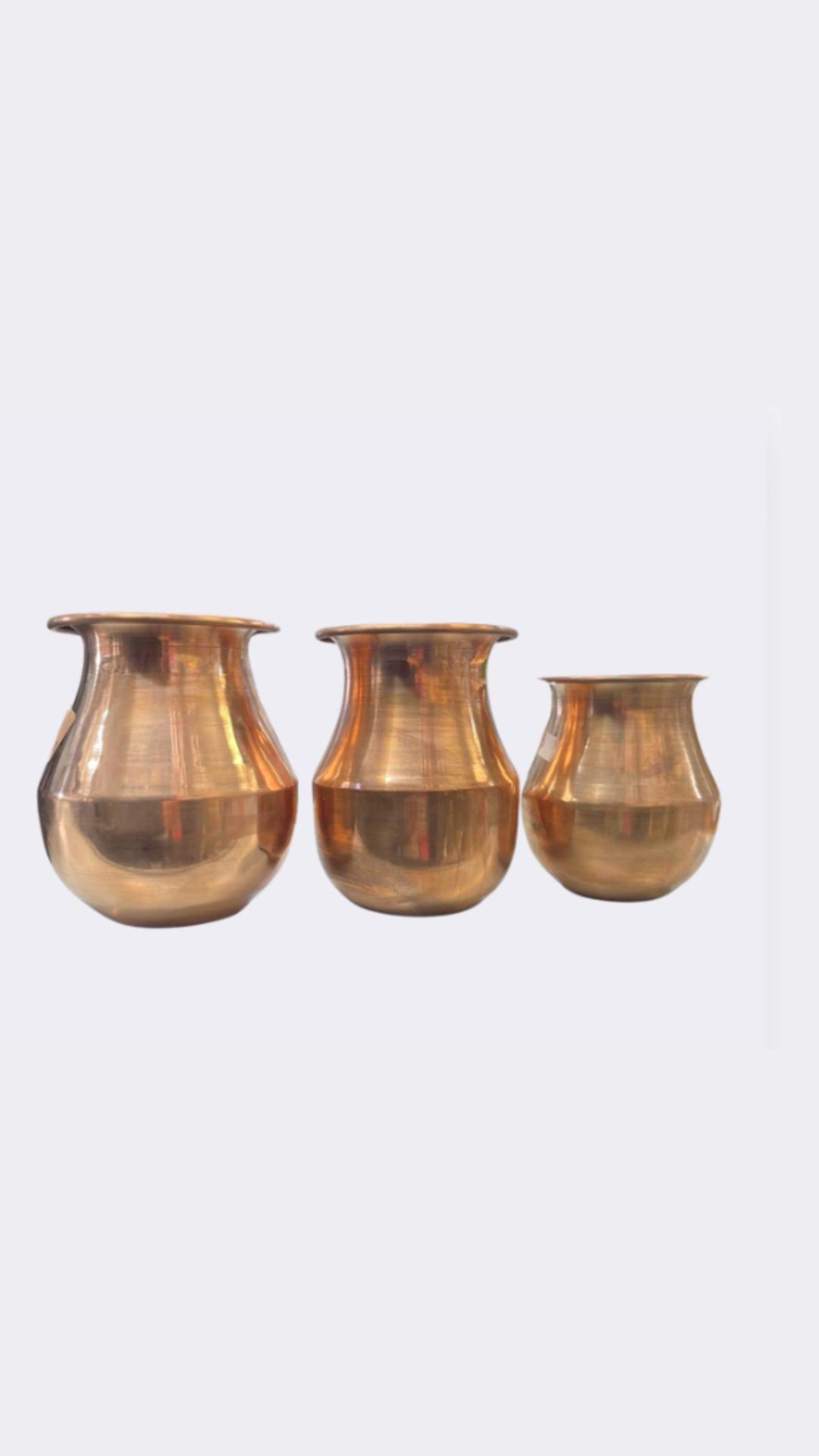 Pure Copper Pooja Lota, Traditional Kalash - Etsy
