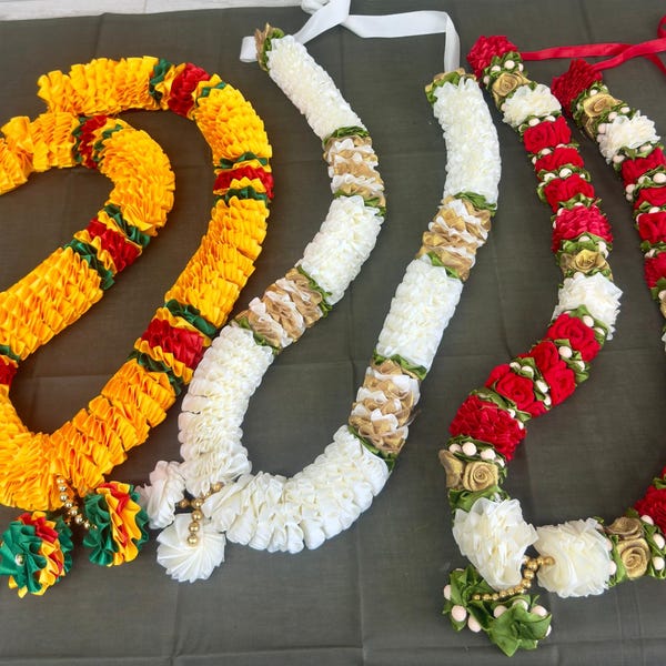 Buy Wedding Flower Mala Online In India - Etsy India