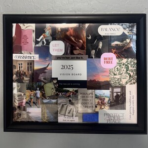 Customized Vision Board - Etsy