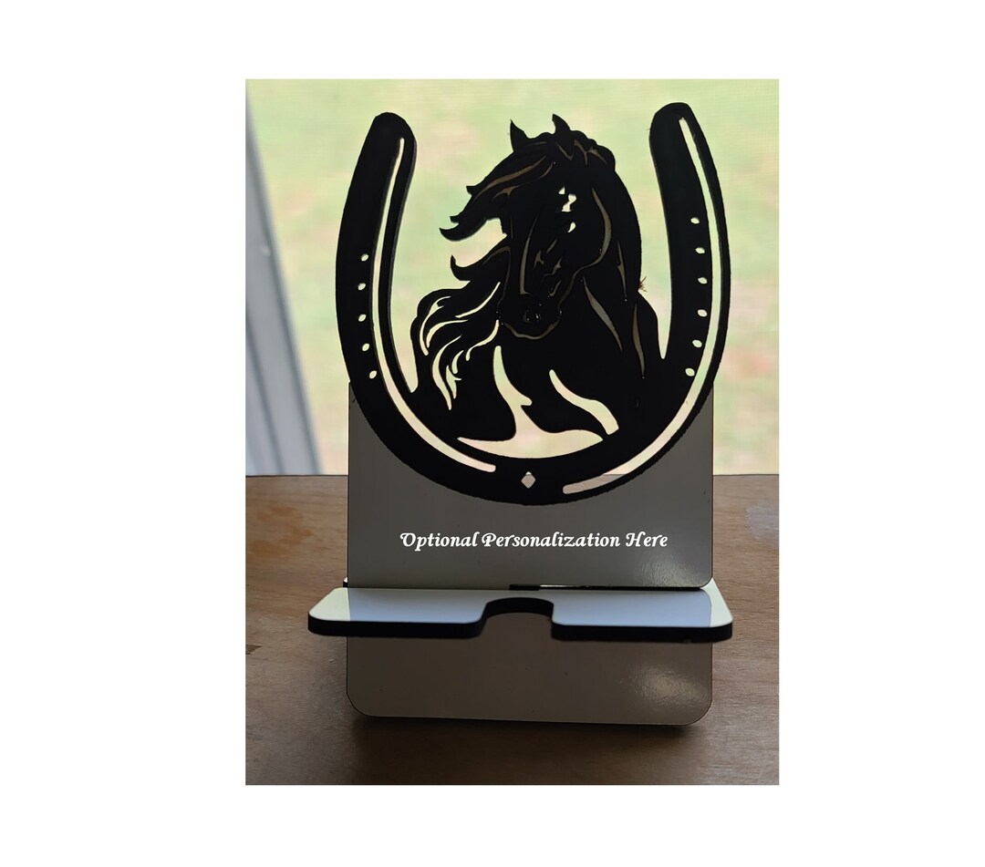 Wild Stallion Mustang Horse Cell Phone Stand - FREE SHIPPING - Etsy