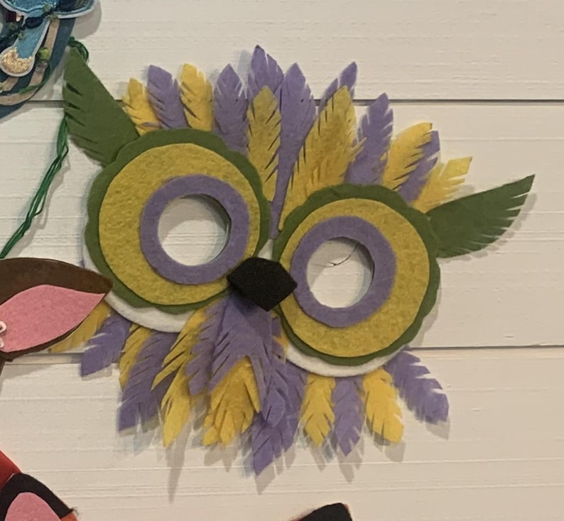 Printable Owl Mask Template – Kids Craft Download - Etsy