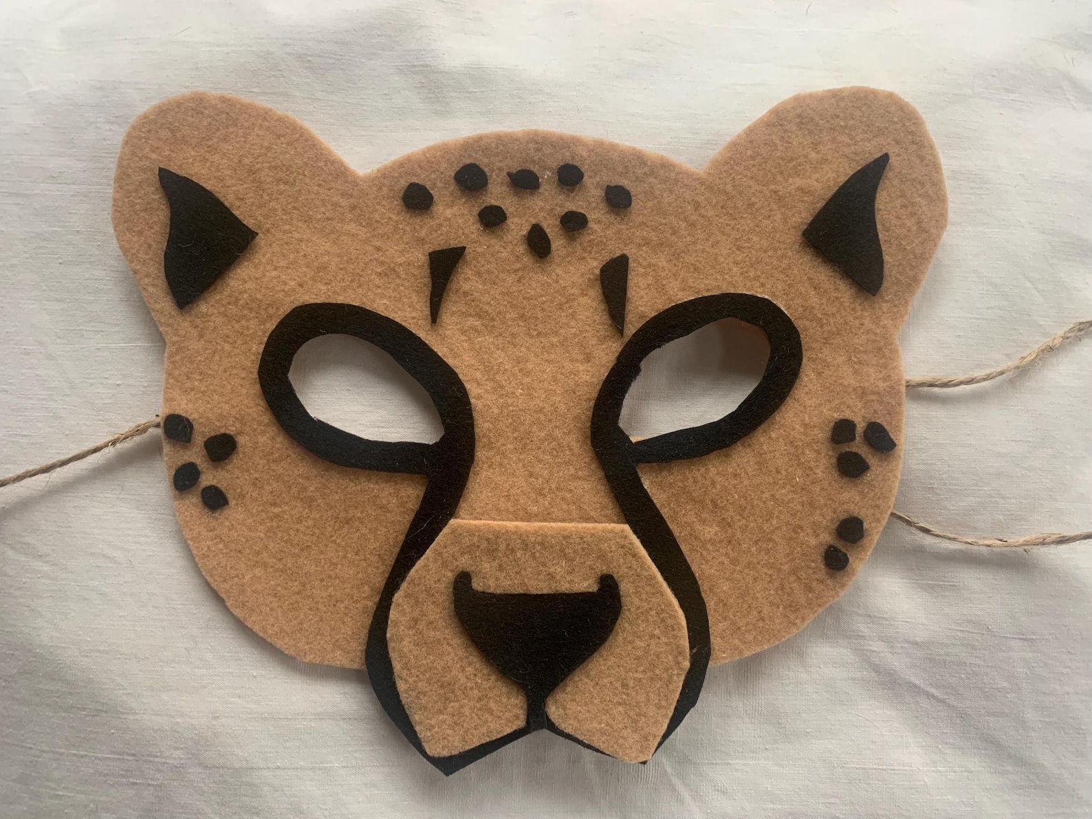Printable Cheetah Mask Template – Kids Craft Download - Etsy