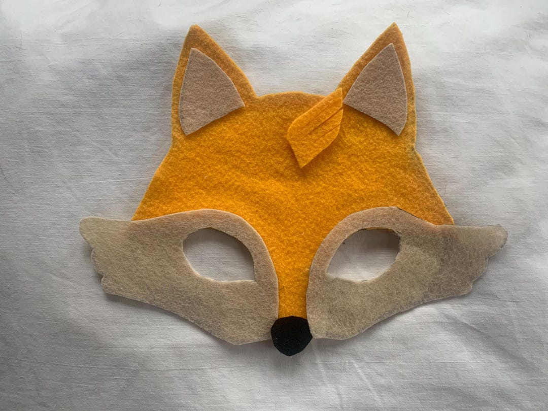Printable Fox Mask Template – Kids Craft Download - Etsy
