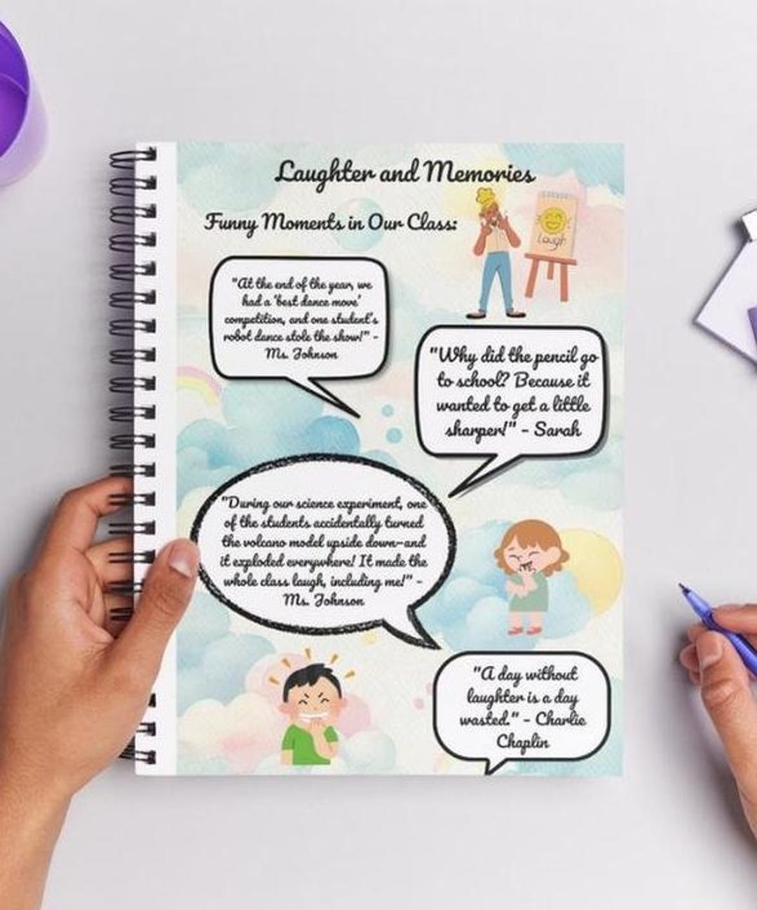 Memory Box for Teachers and Students, End of Year Gift, School Year ...