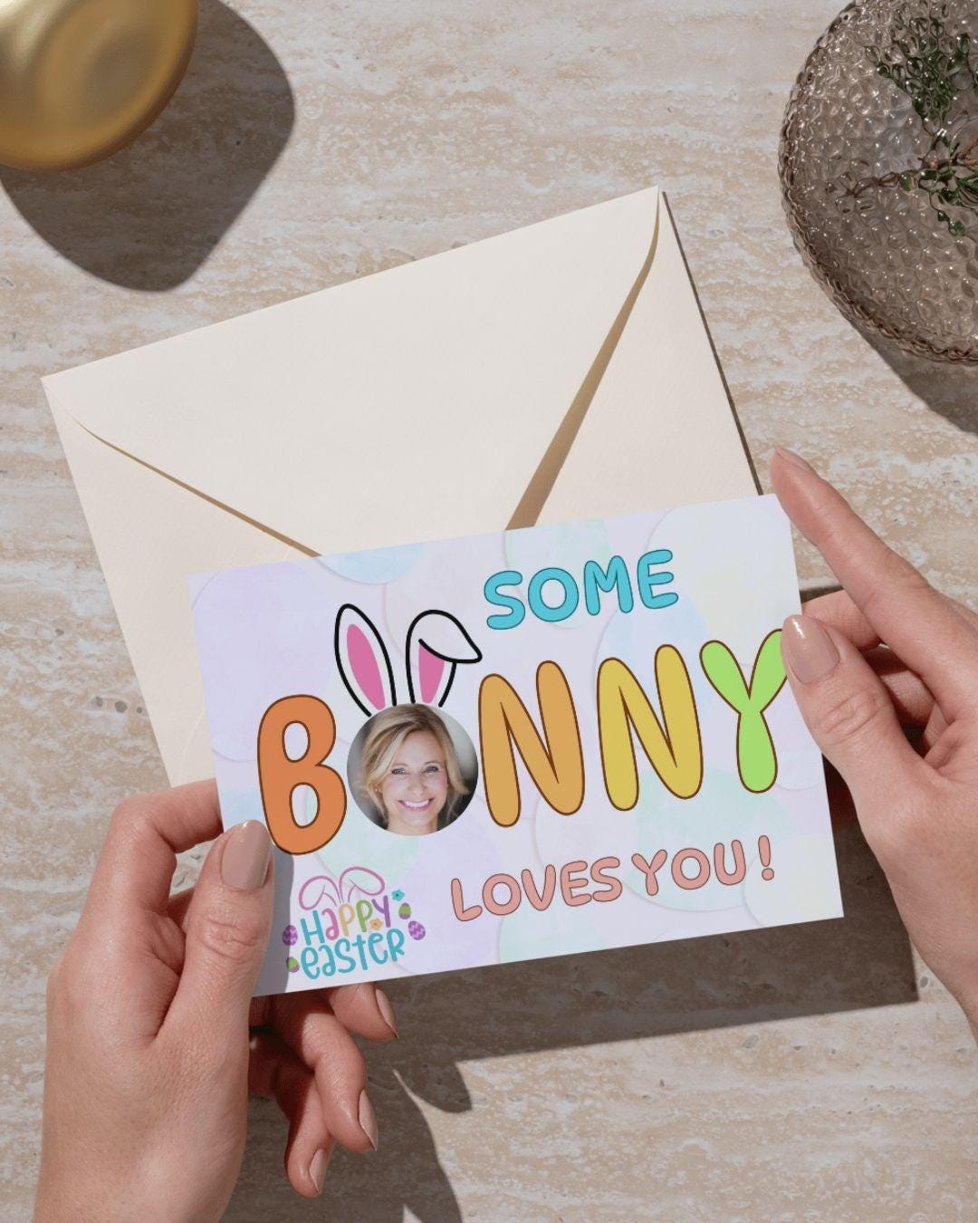 Some Bunny Loves You Printable | Cute Easter Gift Digital Download ...