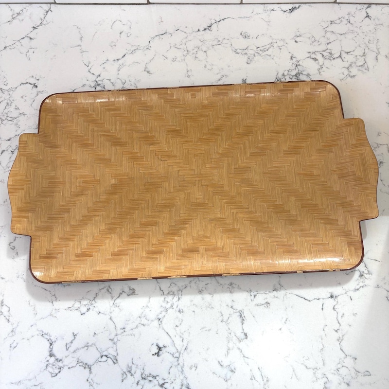 Japanese Woven Tray - Etsy