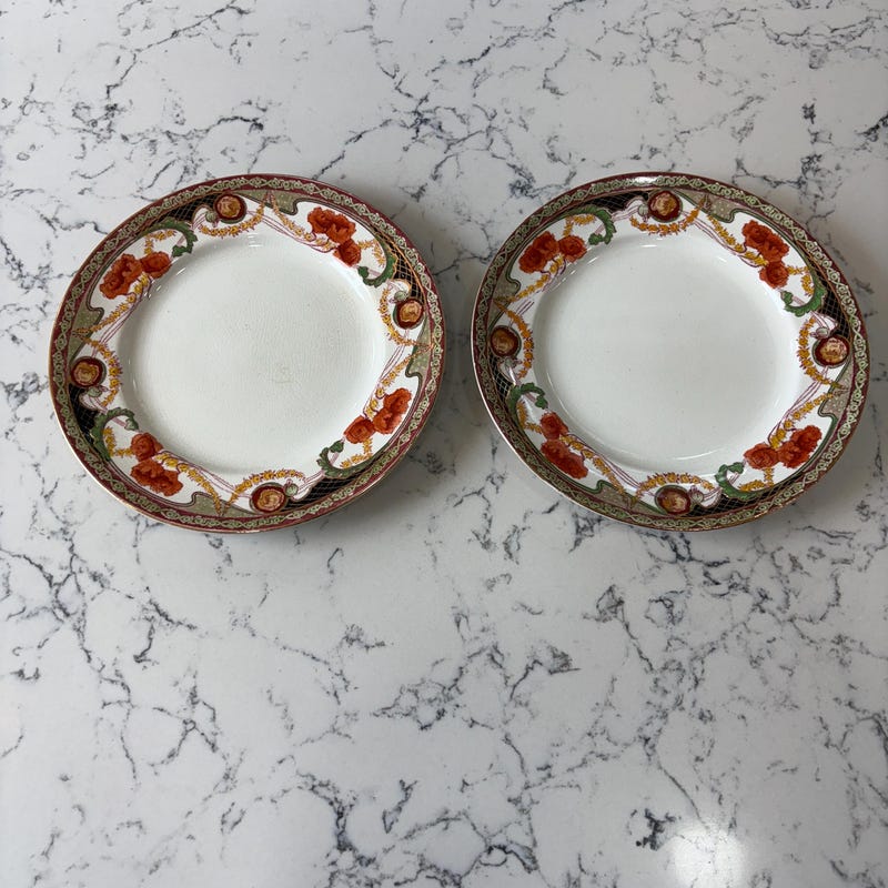 Antique China Plates - Etsy