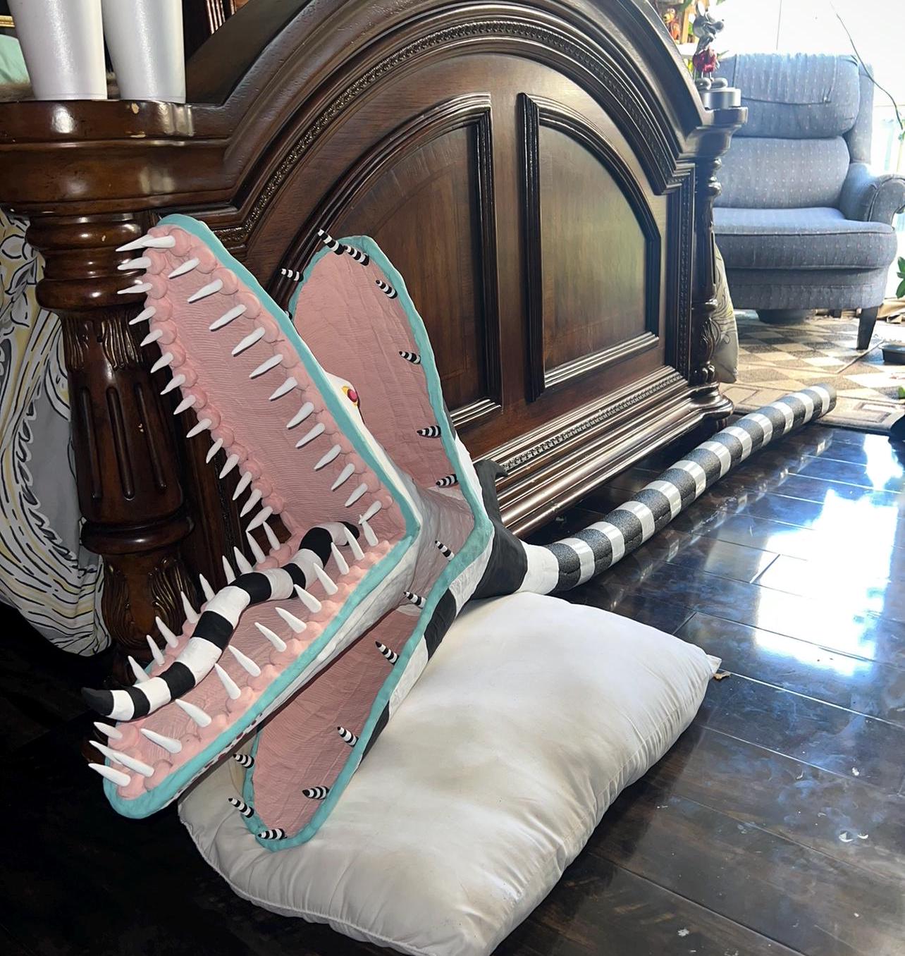 Beetlejuice Life Sized Sandworm - Etsy
