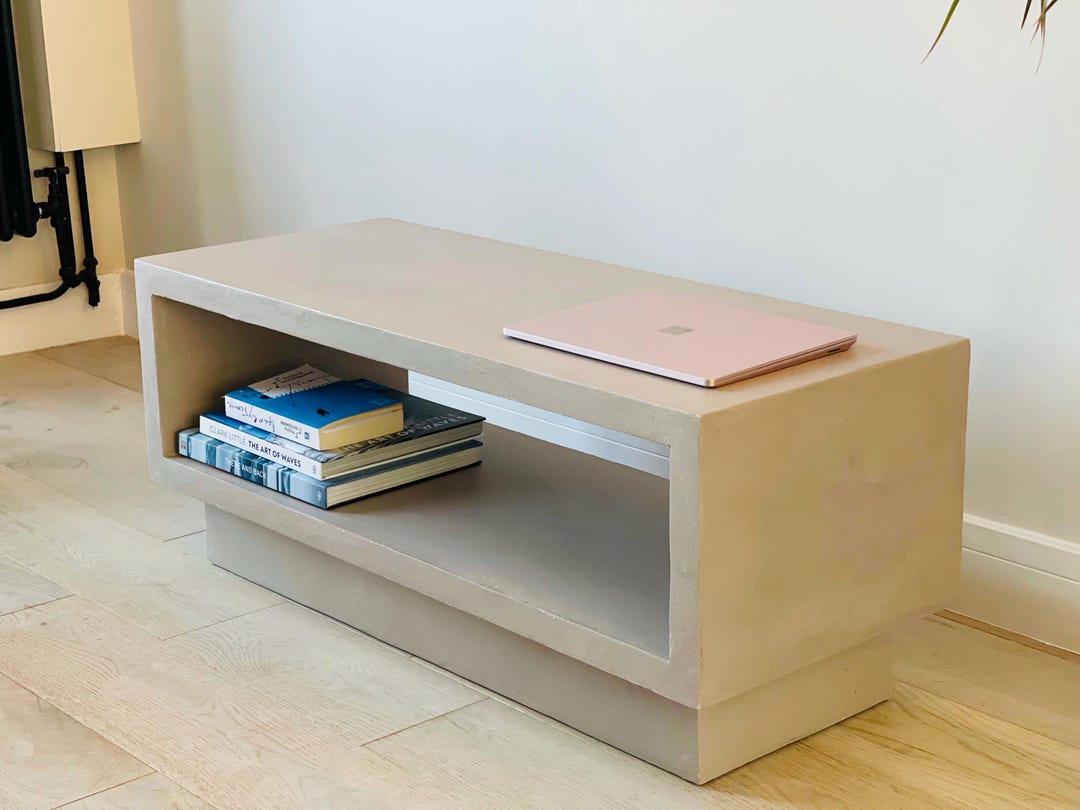 Indoor Outdoor Microcement Table - Etsy