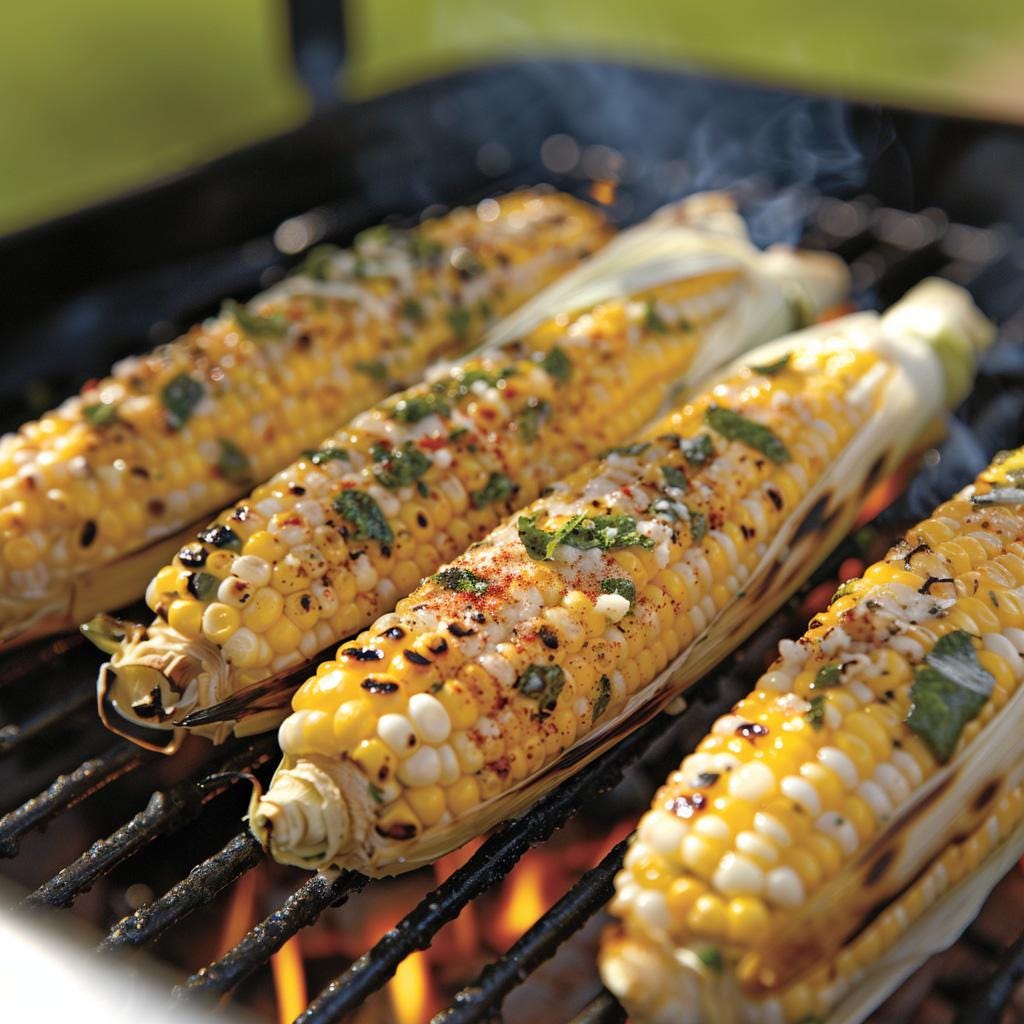 Fire Roasted Corn on the Cob , Recipe, Recipe Print Out, Recipe ...