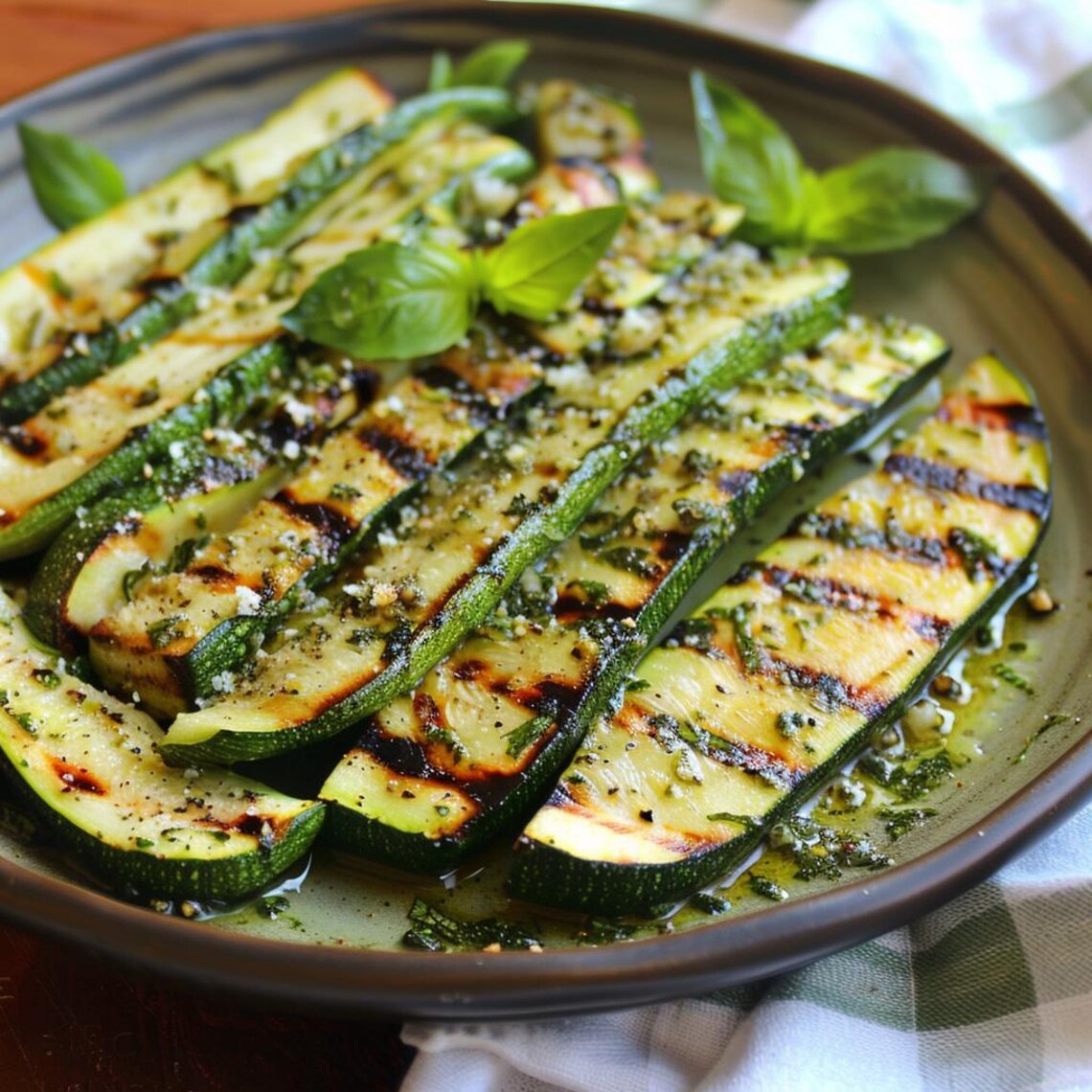 Grilled Zucchini, Recipe, Recipe Print Out, Recipe Download PDF, Side ...