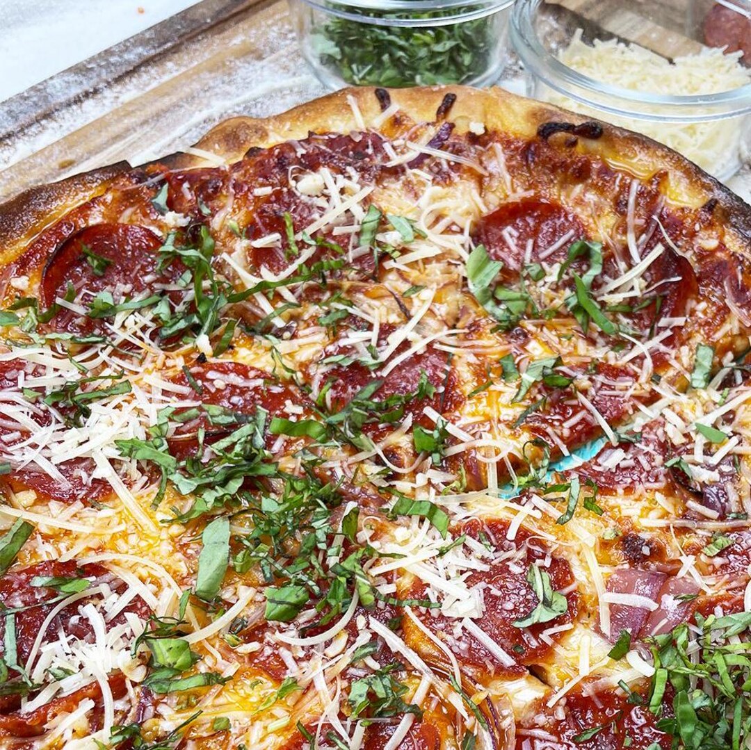 Hot Honey Pepperoni Pizza, Recipe Print Out, Recipe Download PDF, Pizza ...