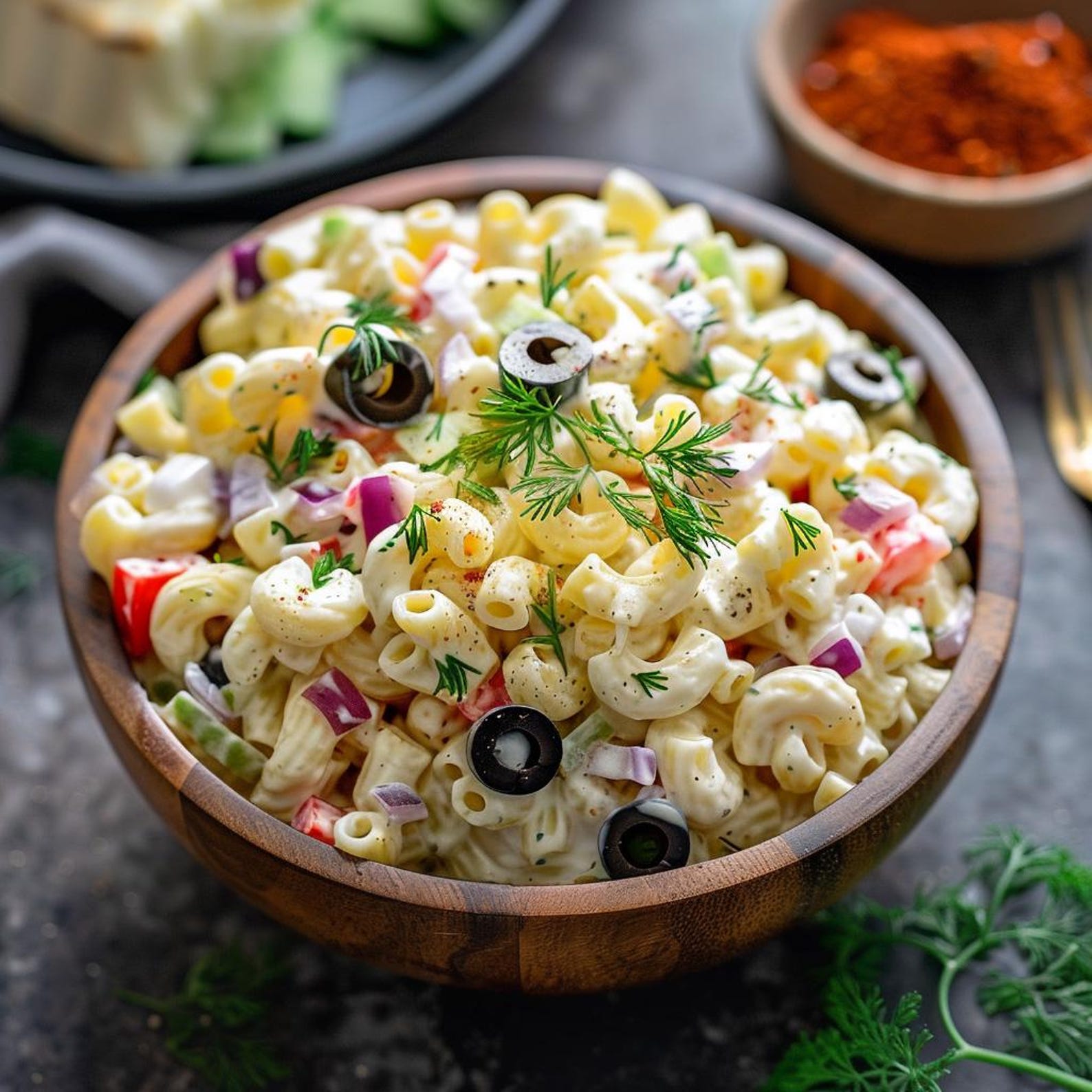 Macaroni Salad, Recipe, Recipe Print Out, Recipe Download PDF, Side ...