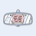 Don't Look Back Sticker Decal, Rear View Mirror Sticker, Motivational ...