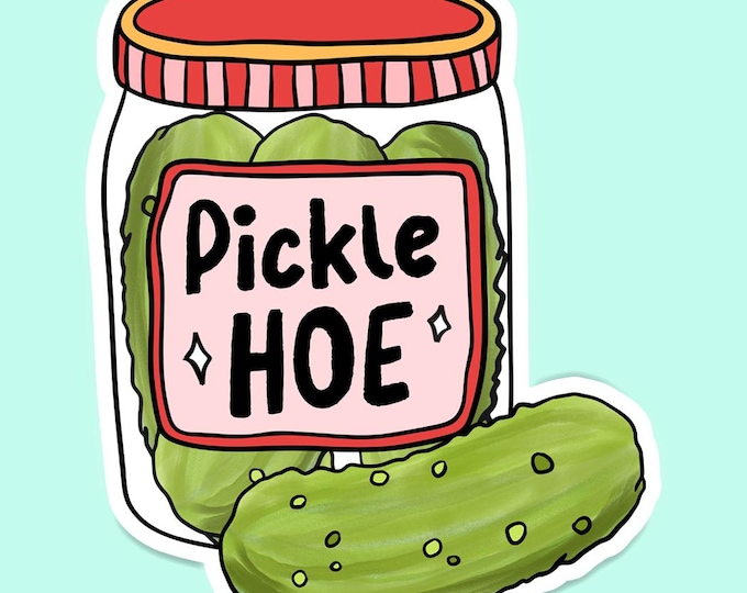 Pickle Frog Sticker - Etsy