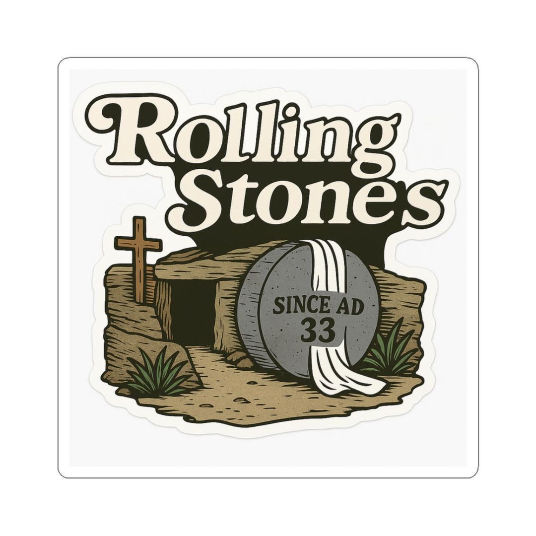 Christian Resurrection Sticker Easter Tomb Vinyl Waterproof Faith Decal ...