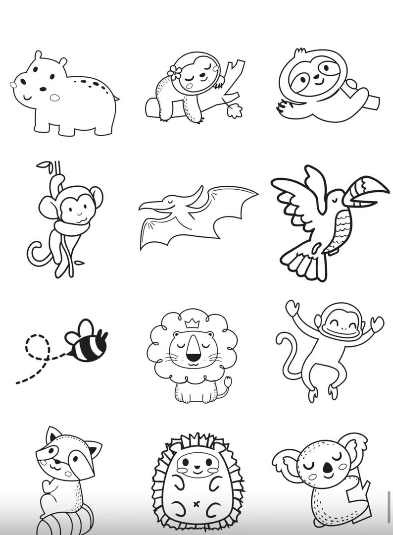 Volume 5: 500 Printable Random Coloring Workbook for Kids, Toddlers ...