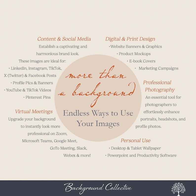 Minimalist White Backgrounds: Zoom, Teams, Photography (digital ...