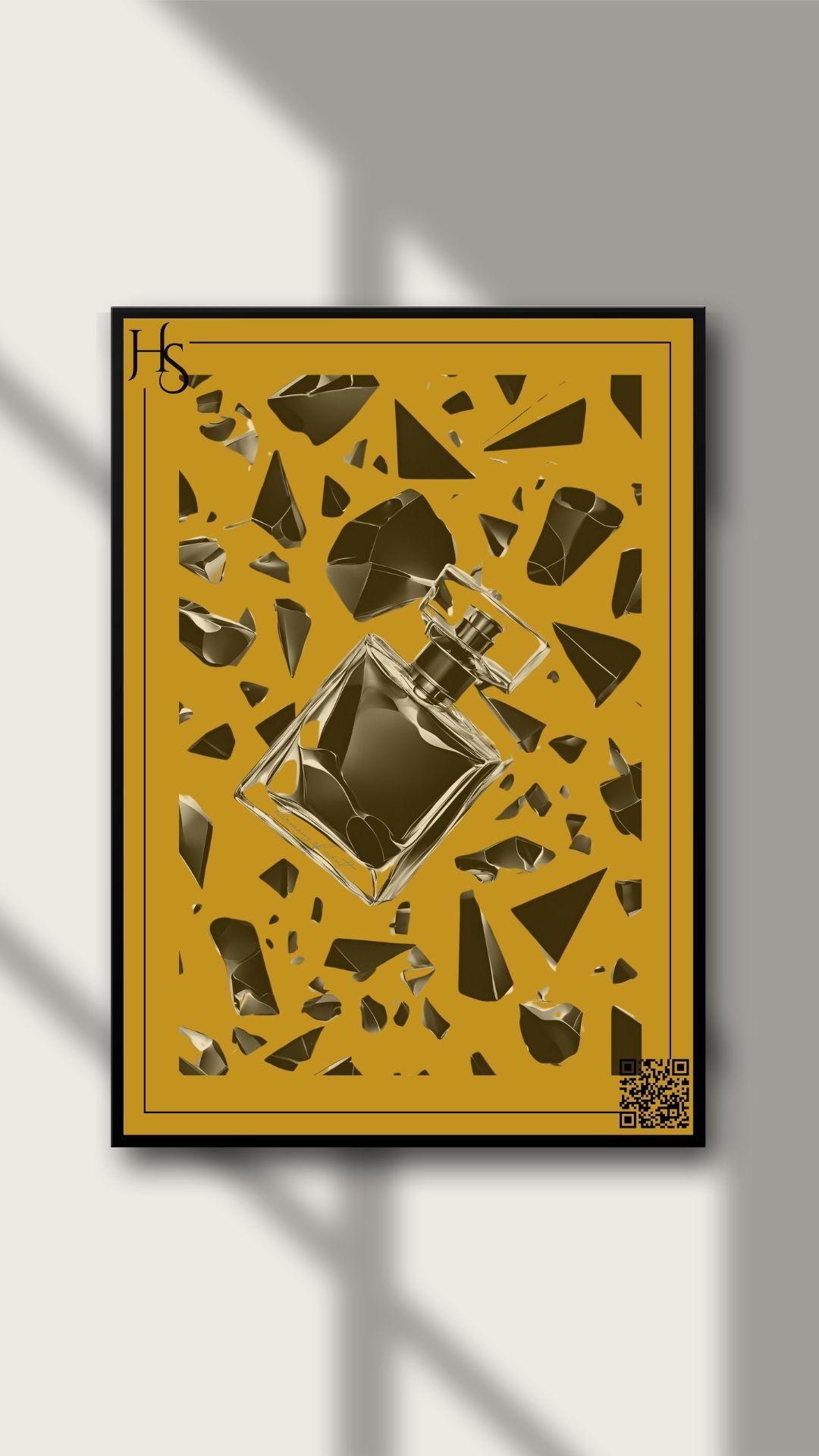 CREATION Exclusive Epoxy Resin Artwork Made From Perfume Bottles - Etsy