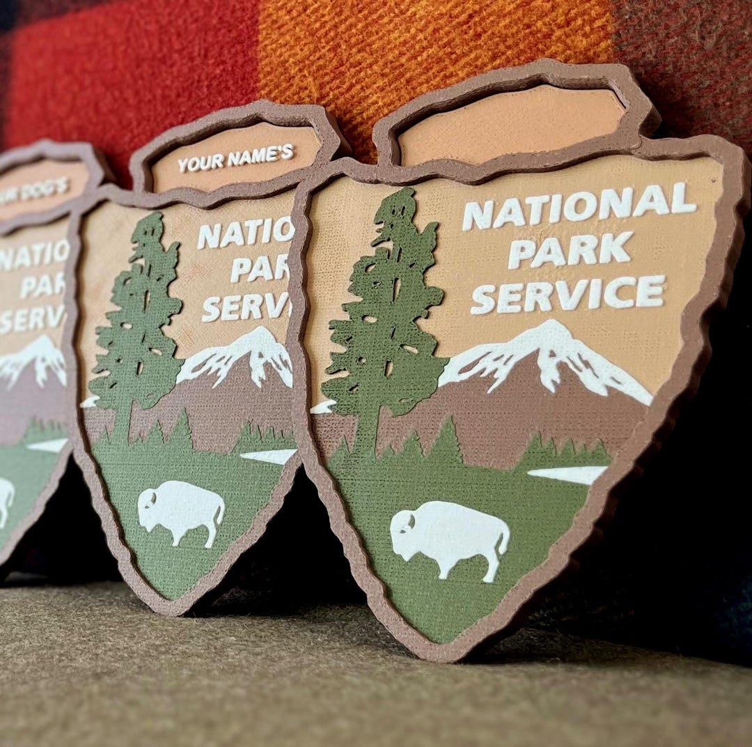 Custom National Park Service Inspired Sign - Etsy