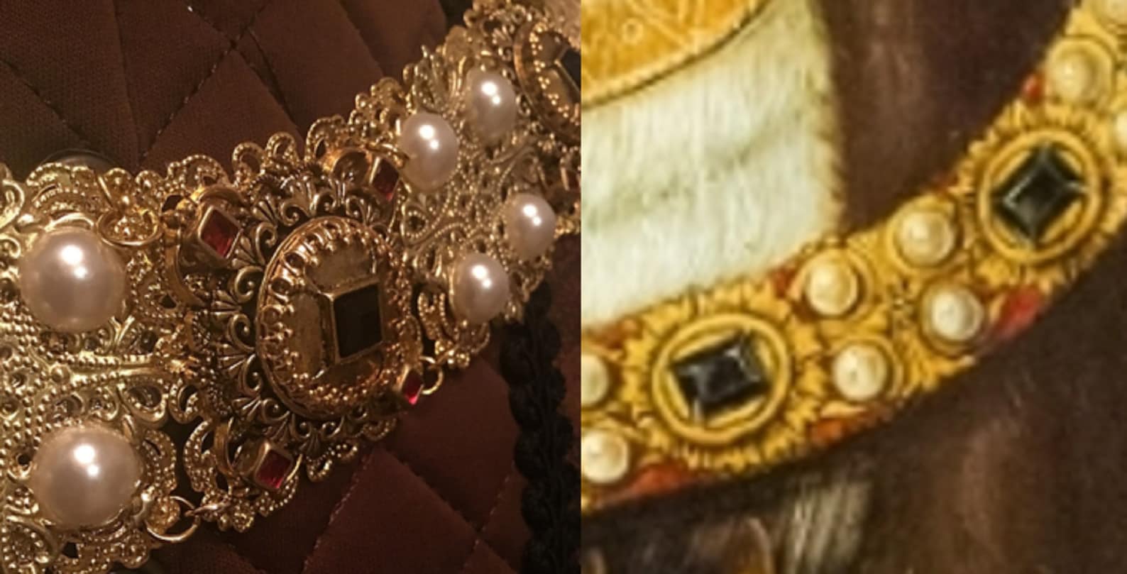 Henry VIII Replica Chain of Office: Tudor Costume Jewellery - Etsy UK
