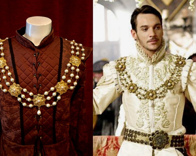 Chain of Office Henry VIII Tudor Wedding Livery Collar Reenactment ...