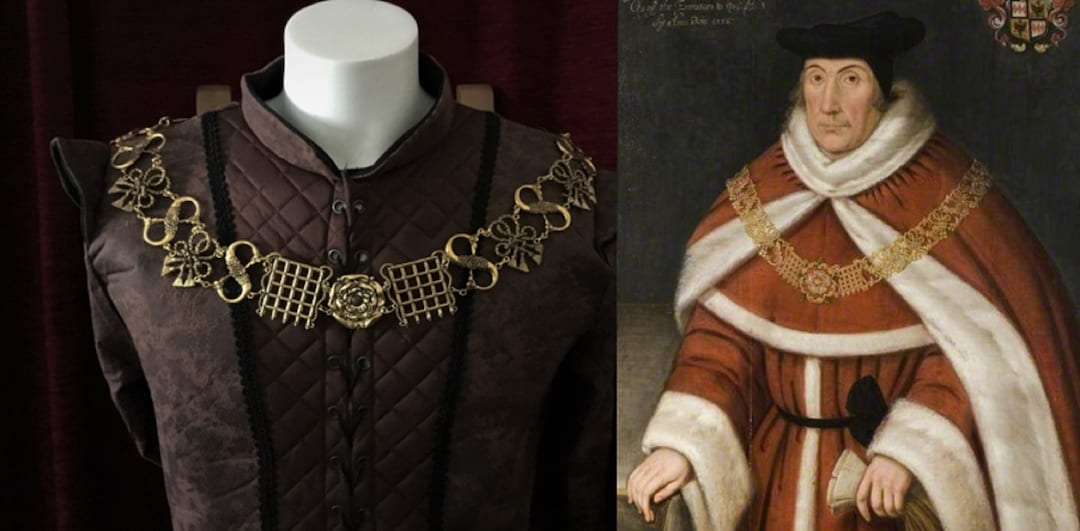 Tudor Chain of Office Livery Collar Lord Chief Justice of - Etsy