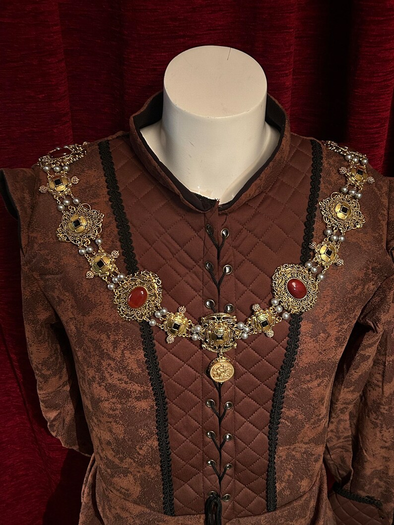 Henry VIII Chain of Office Replica: Tudor Livery Collar, Hilliard ...