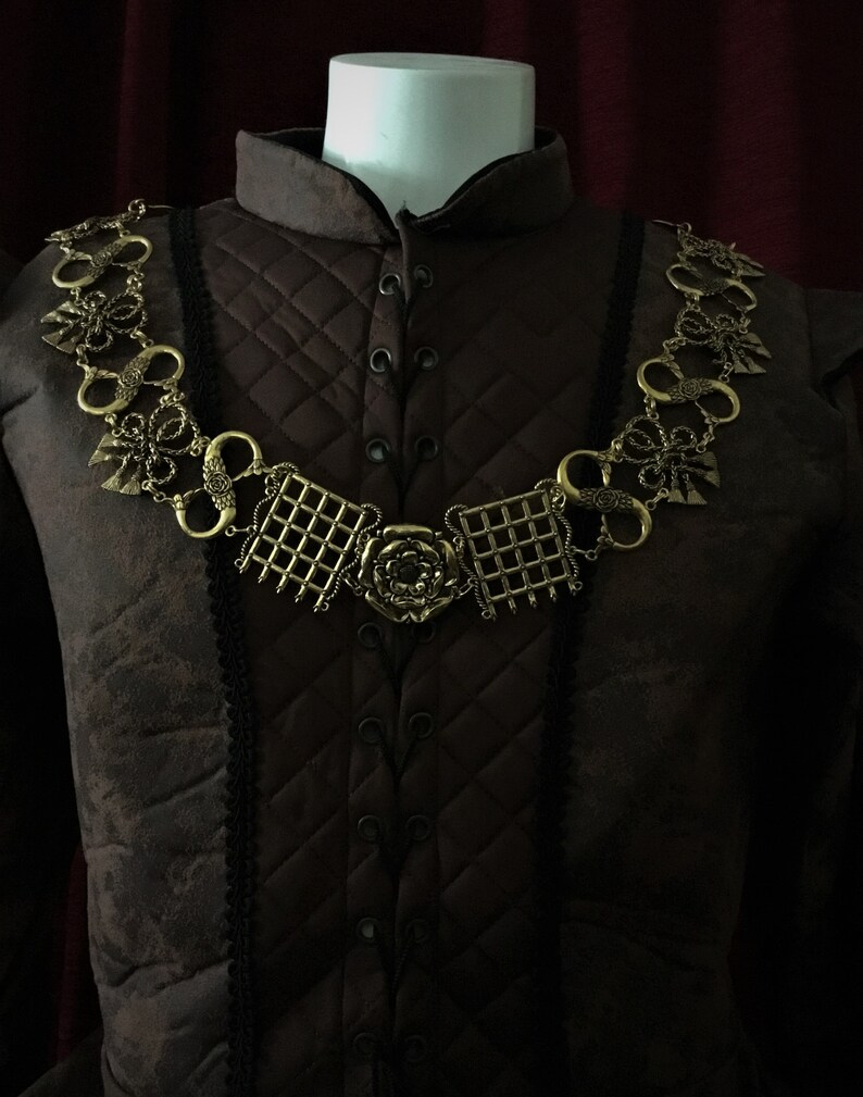 Tudor Chain of Office Livery Collar Lord Chief Justice of - Etsy